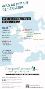 Aéroport Bergerac Dordogne Périgord, le plus près pour aller plus loin